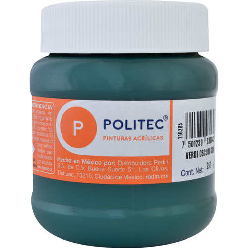 PINTURA ACRÍLICA POLITEC L300 250 ML PINTURA ACRÍLICA POLITEC L300 250 ML