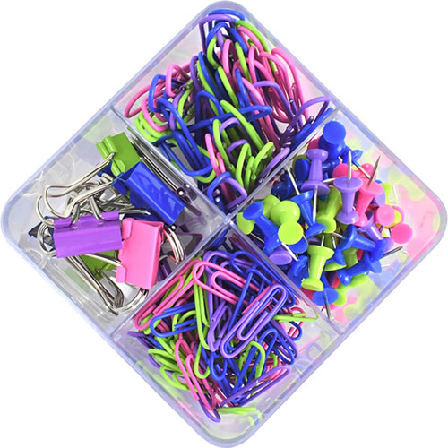 ACCESORIOS PARA OFICINA ACCO STYLE CON 24 PIEZAS VARIOS COLORES | Acco ...