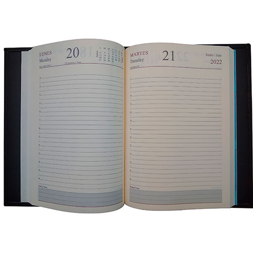 AGENDA EJECUTIVA DAPRO DIARIA 2018 | Papelería Lumen