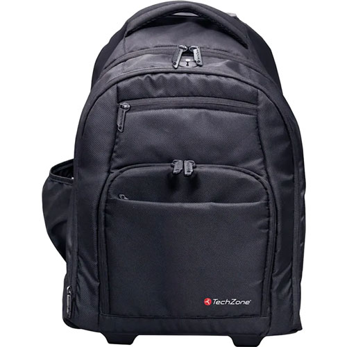 Backpack Techzone tz18TLBP24 rolley negro | Papelería Lumen
