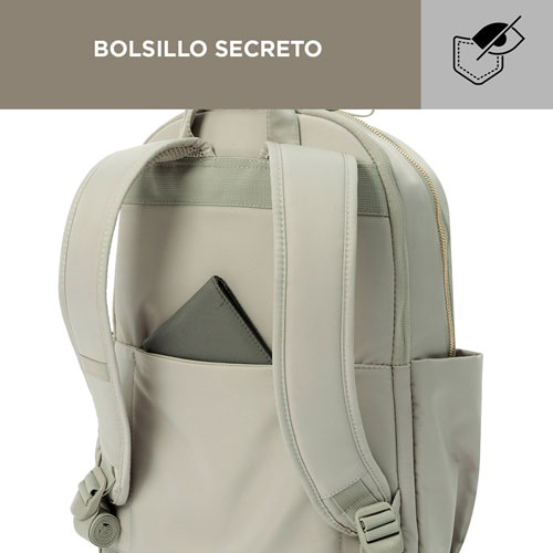 BACKPACK TOTTO ADELAIDE 1 14PULG GRIS | Papelería Lumen