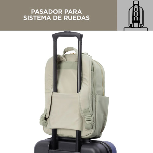 BACKPACK TOTTO ADELAIDE 1 14PULG GRIS | Papelería Lumen