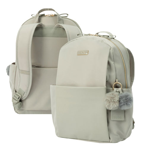 BACKPACK TOTTO ADELAIDE 1 14PULG GRIS | Papelería Lumen