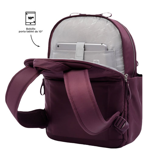 BACKPACK TOTTO ADELAIDE 1 14PULG MORADO | Papelería Lumen