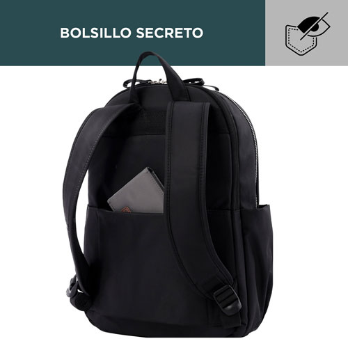 BACKPACK TOTTO ADELAIDE 1 14PULG NEGRO | Papelería Lumen