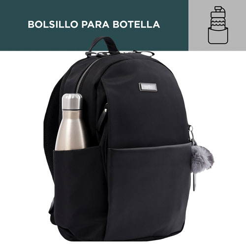 BACKPACK TOTTO ADELAIDE 1 14PULG NEGRO | Papelería Lumen