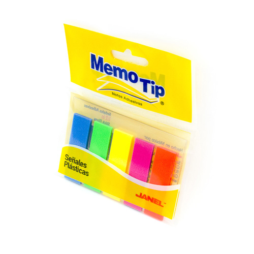 BANDERITAS AUTOADHERIBLES MEMO TIP SEÑAL | Memo Tip | Oficina | Notas ...