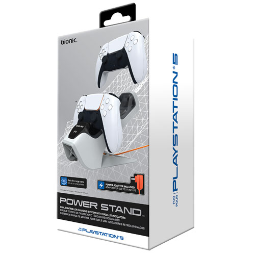 Cargador Bionik PS5 Dual Blanco | Papelería Lumen