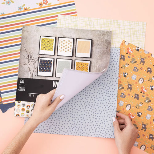 Block papel de diseño AMC 30x30 con 50 piezas | Lumen