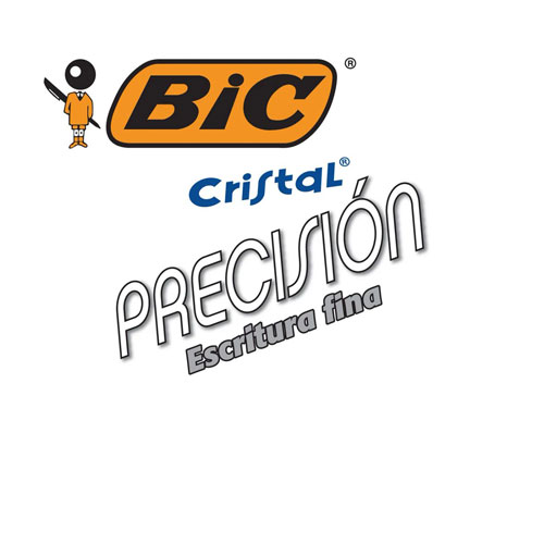 BOLÍGRAFOS BIC CRISTAL F-290 PUNTA FINA | Bic | Escolar | Lápices y ...