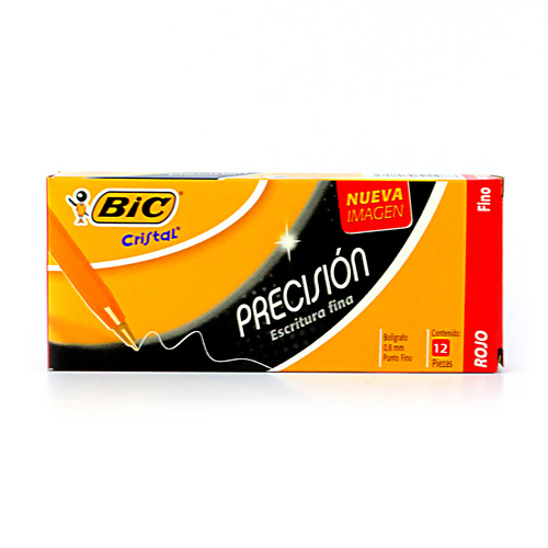 BOLÍGRAFOS BIC CRISTAL F-290 PUNTA FINA | Bic | Escolar | Lápices y ...