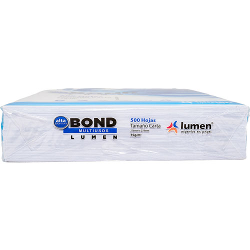 Papel Cortado Bond Lumen Multiusos 500 Hojas | Lumen