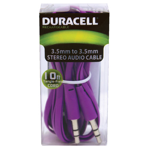 Cable Auxiliar Duracell 3.5Mm 1m | Lumen