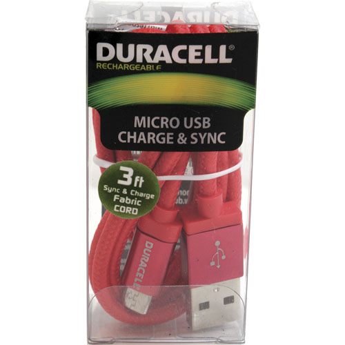 Cable Duracell Usb A Micro B Dispositivos Moviles | Papelería Lumen