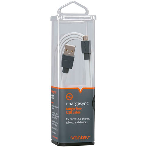 Cable Plano Usb A Micro Usb Ventev 0.9M | Lumen