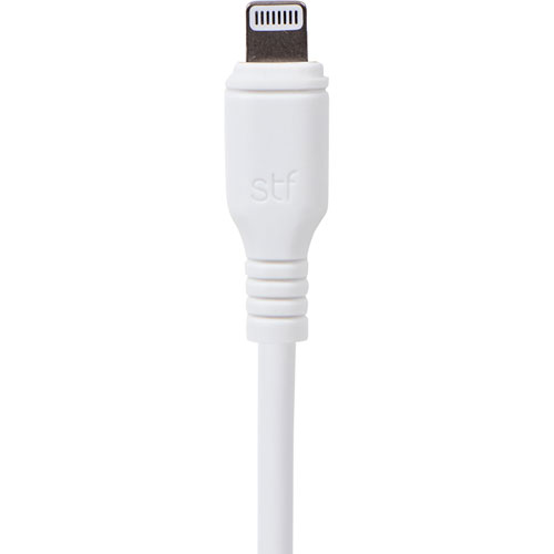 Cable STF St-A36878 Usb-C/Lightning blanco | Papelería Lumen