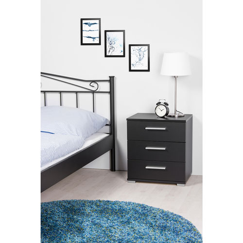 CAJONERA ALTEREGO ELORA 1555 NEGRO | Alterego | lumen.com.mx