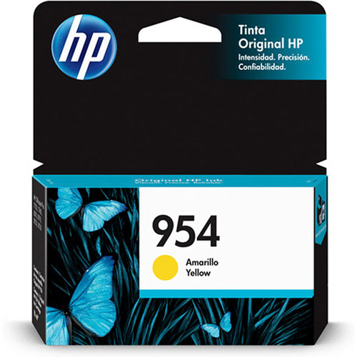 Cartucho De Tinta Hp 954 Amarillo Original (L0S56Al) | Papelería Lumen