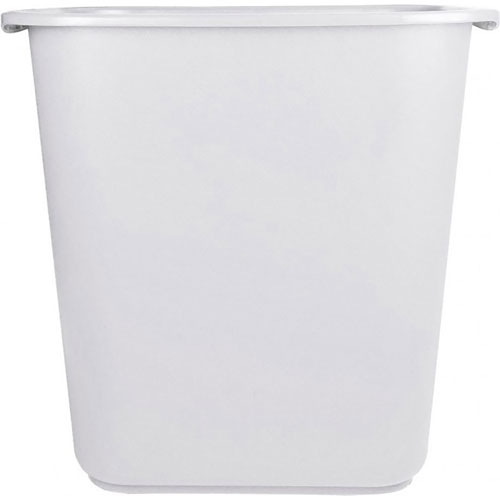 CESTO DE BASURA RECTANGULAR, SIN ASAS.CAPACIDAD 13 L / 3.43 GAL.