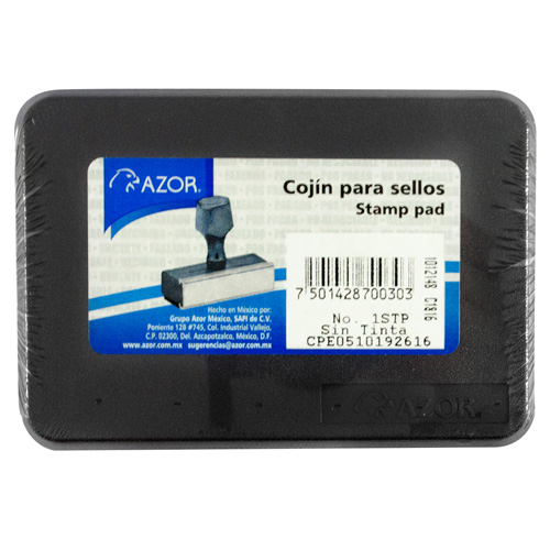 COJÍN PARA SELLOS | Azor | Oficina | Sellos y tintas | lumen.com.mx