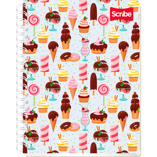 CUADERNO PROFESIONAL SCRIBE SWEET RAYA 100 HOJAS | Scribe | Escolar | Cuadernos | lumen.com.mx