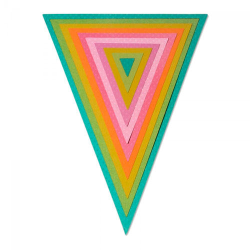 DADO SIZZIX 660837 TRIANGULO SIMPLE 10 DIF | nan | Manualidades | Dados ...