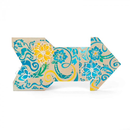 DADO SIZZIX 661341 REMOLINOS FLORALES | nan | Manualidades | Dados de ...