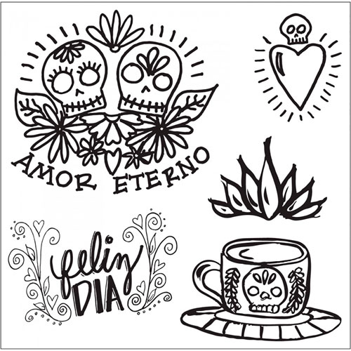 DADO SIZZIX 662319 DÍA DE MUERTOS | Sizzix | Manualidades | Dados de ...