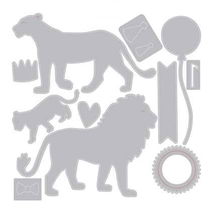 DADO SIZZIX 663364 SUAJE GATOS FIESTA | Sizzix | Manualidades | Dados ...