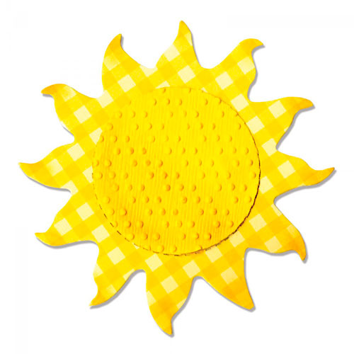 DADO SIZZIX A10185 SOL 8.8CM | Sizzix | Manualidades | Dados de suaje ...