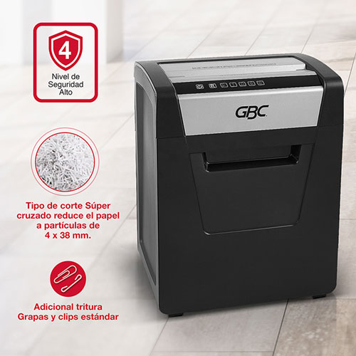 Destructora Gbc Sx15 Corte Cruzado | Papelería Lumen