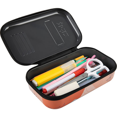 Estuche escolar Zipit Zip&Lock Metalica Abstract