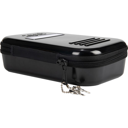 Estuche Escolar Zipit Zip&Lock Metálica Negro