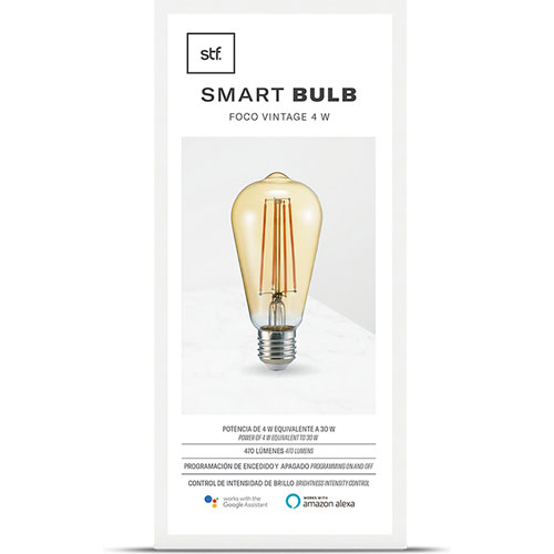 Foco Inteligente Stf St-Ha37325 Vintage Led Smart | Papelería Lumen