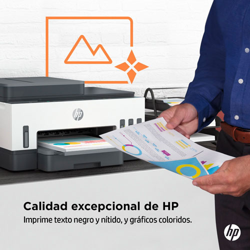 Impresora Multifuncional Hp Smart Tank 750 | Papelería Lumen