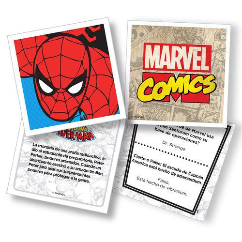 JUEGO DE MESA NOVELTY TRIVIA BOX MARVEL - lumen.com.mx