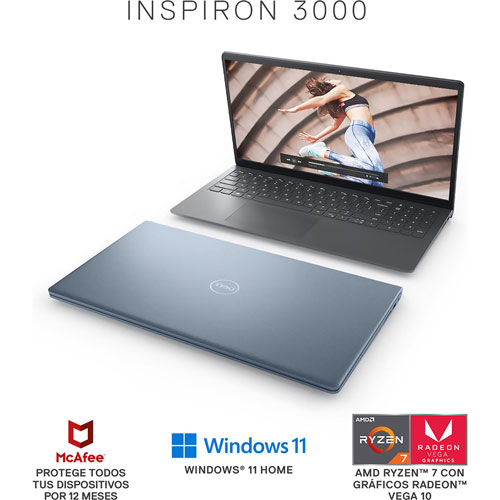 Laptop Dell Inspiron 3515 Amd R7 Pantalla 15 | Papelería Lumen