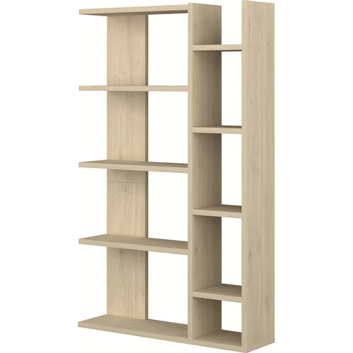 LIBRERO ALTEREGO STAND CANIS 9171 ROBLE | Alterego | lumen.com.mx