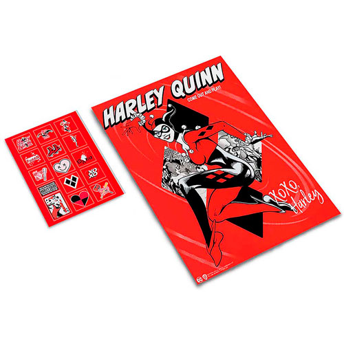 Libreta Geek Harley Quinn Con Poster Y Stickers | Lumen