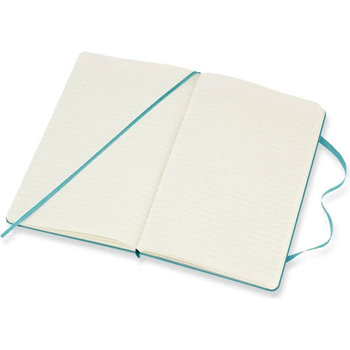 Libreta Pasta Suave Azul Arrecife | Papelería Lumen