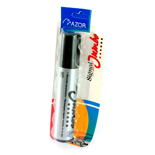 Marcador Azor Permanente Signal Jumbo | Papelería lumen