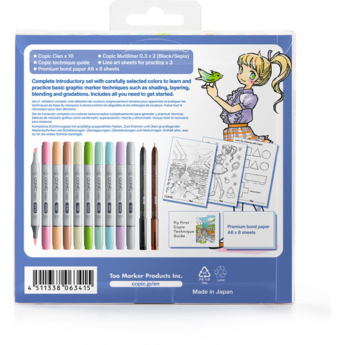 Set De Marcador Copic My First Starter | Papelería lumen