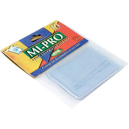 MICA PARA CREDENCIAL 6.3X9.2CM BLISTER CON 10 | Era | Oficina | Micas ...