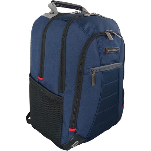 Mochila Swiss Mobility Olt 17 Pulgadas azul | Papelería Lumen