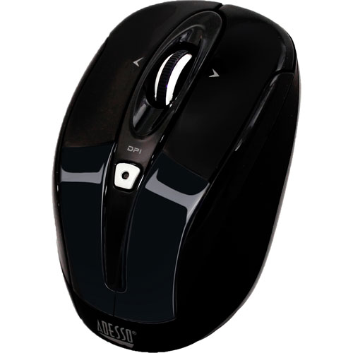 MOUSE ADESSO WIR NANO INAL PROG 5 BOT NEGRO | Papelería Lumen