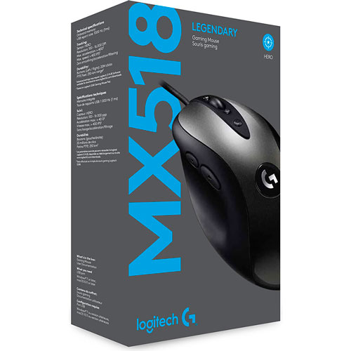 MOUSE LOGITECH MX518 REBORN GAMING | Papelería Lumen