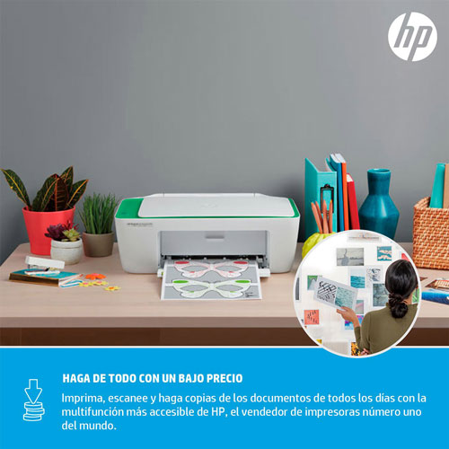 Multifuncional Inkjet Hp Ink Advantage 2375 | Papelería Lumen