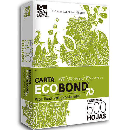 Papel Bond Ecológico Ecobond Tamaño Carta 70G | Lumen