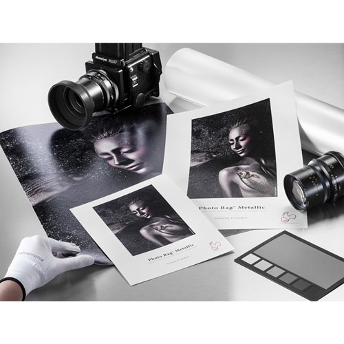 Papel Hahnemühle Photo Rag® Metallic Caja Con 25 Hojas A3+ | Lumen