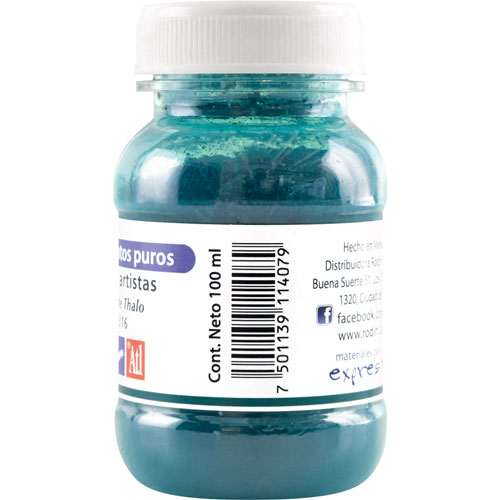 Pigmento Para Pintura Verde Thalo | Papelería Lumen